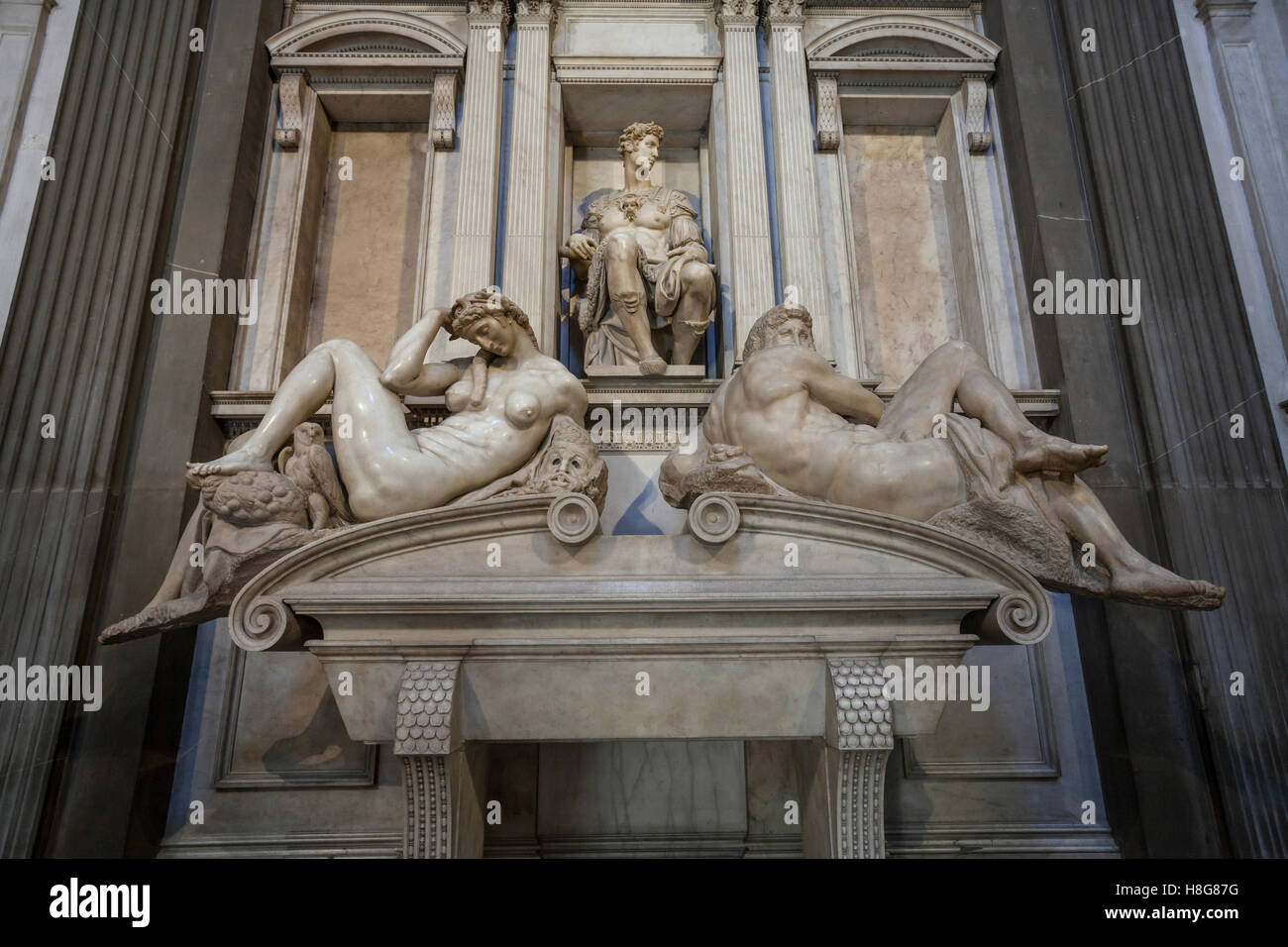 Medici florence tomb hi-res stock photography and images - Alamy