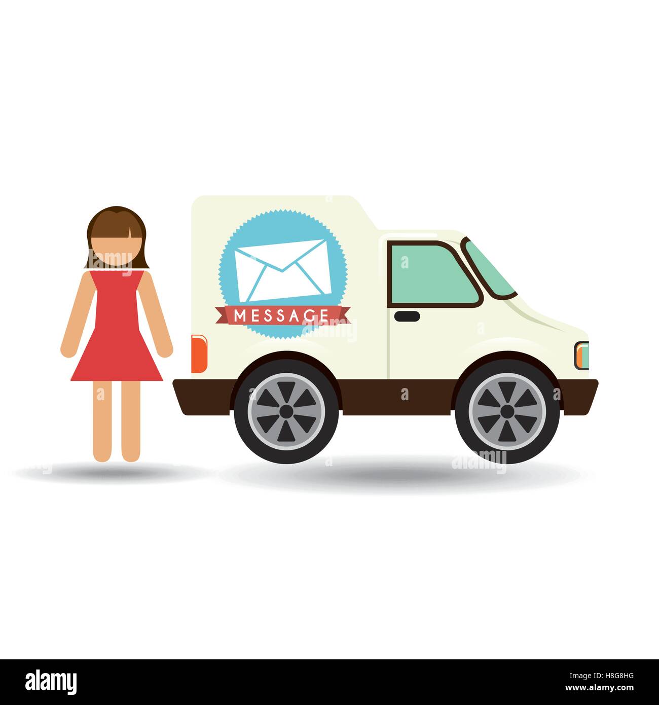 Futuristic car draw Cut Out Stock Images & Pictures - Alamy