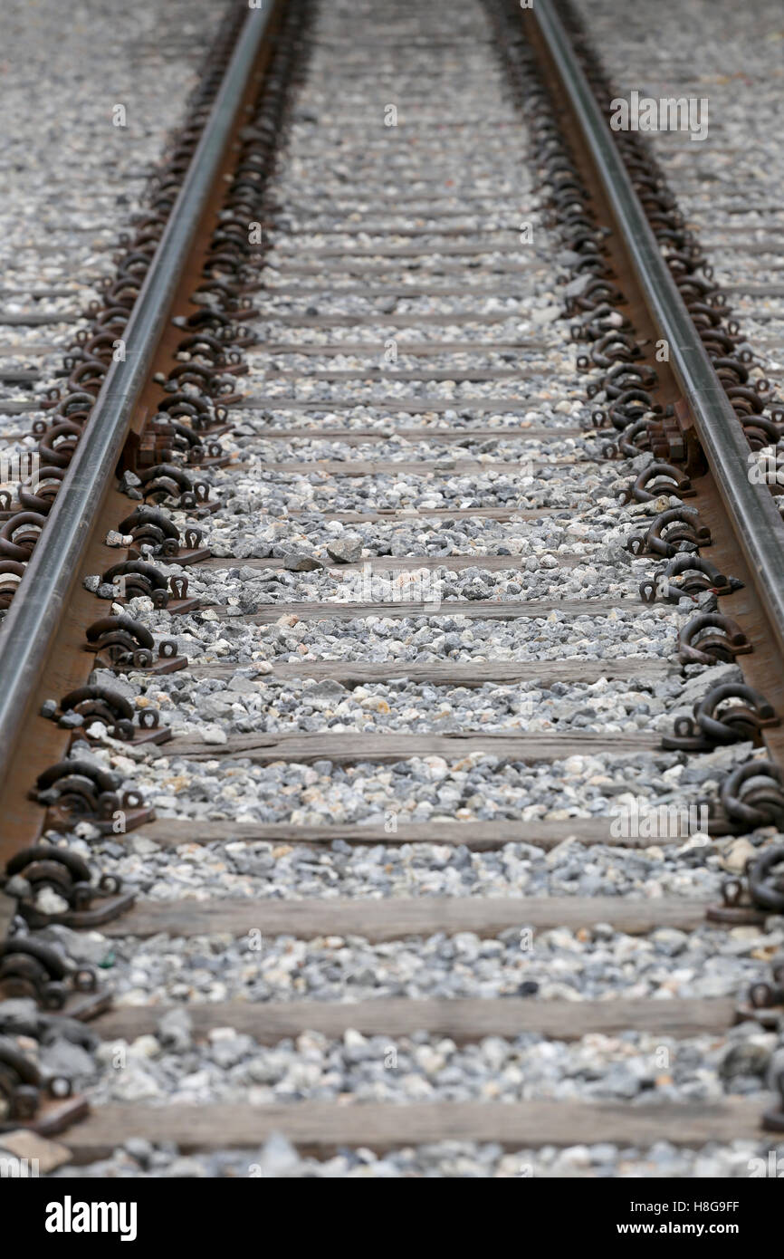 Old Railroad for the transportation route Stock Photo - Alamy