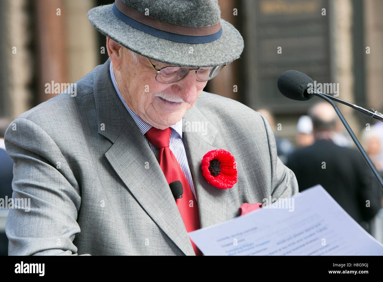 Remembrance Day in Sydney Australia in November 2016, pictured is ...