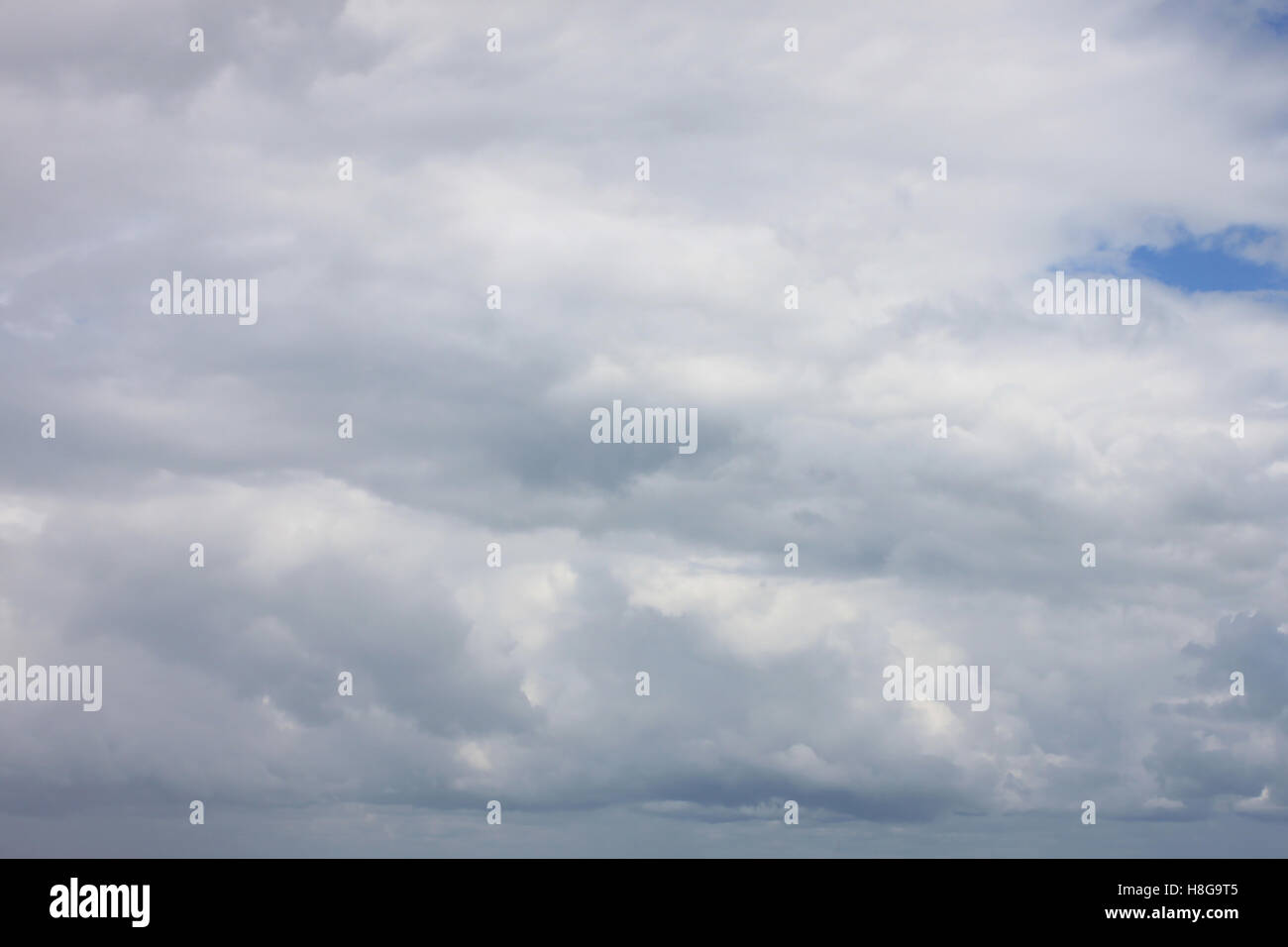 Rain clouds forming in the sky in concept of climate,Poor weather in ...