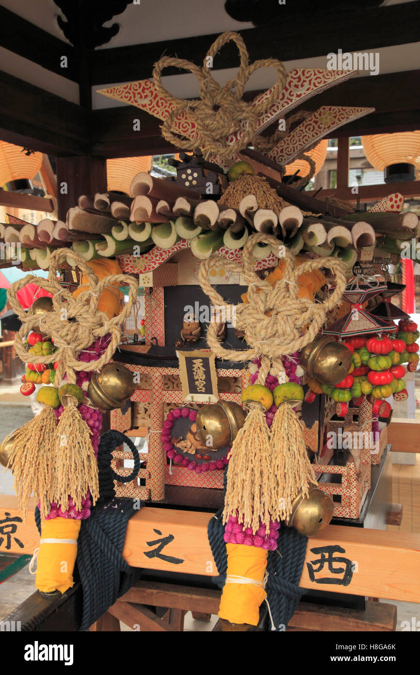 Japan, Kyoto, Zuiki festival, mikoshi, portable shrine Stock Photo - Alamy