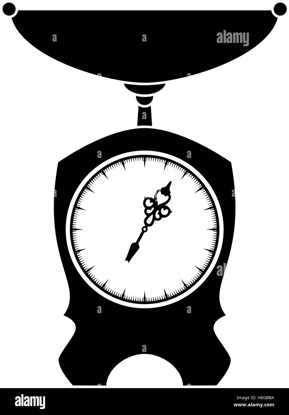 Vector illustration. Old style scales. Vector illustration Eps 10 Stock ...