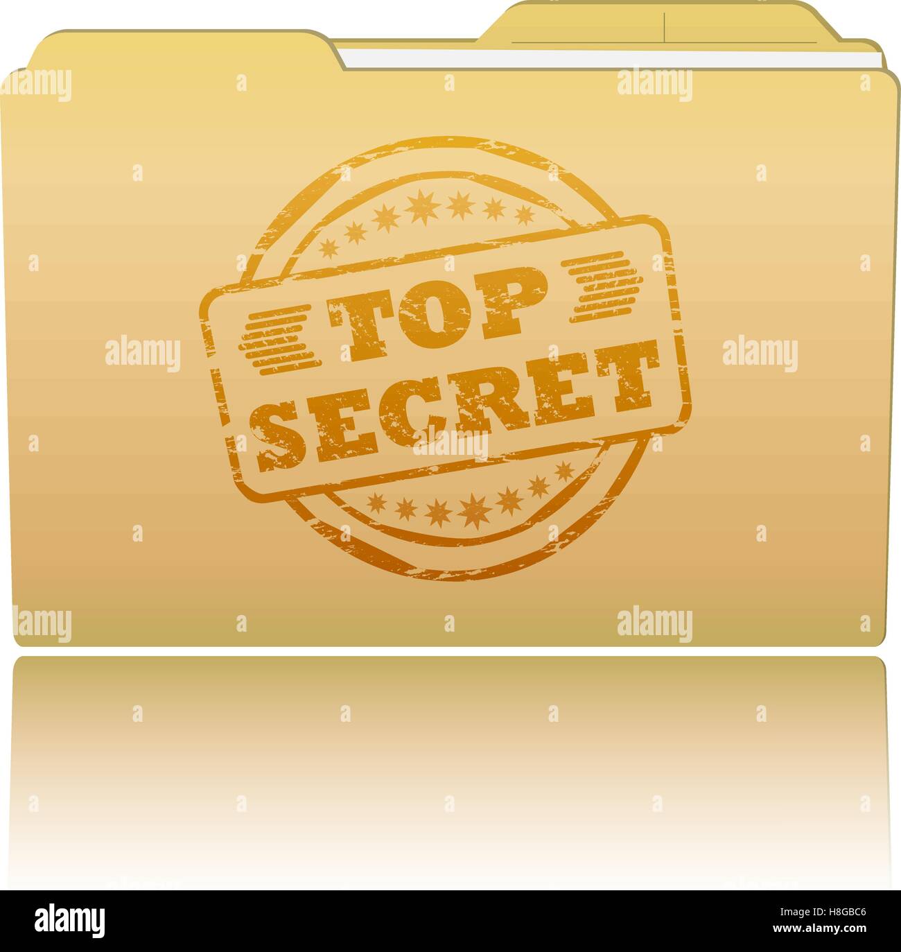 Folder with top secret hi-res stock photography and images - Alamy
