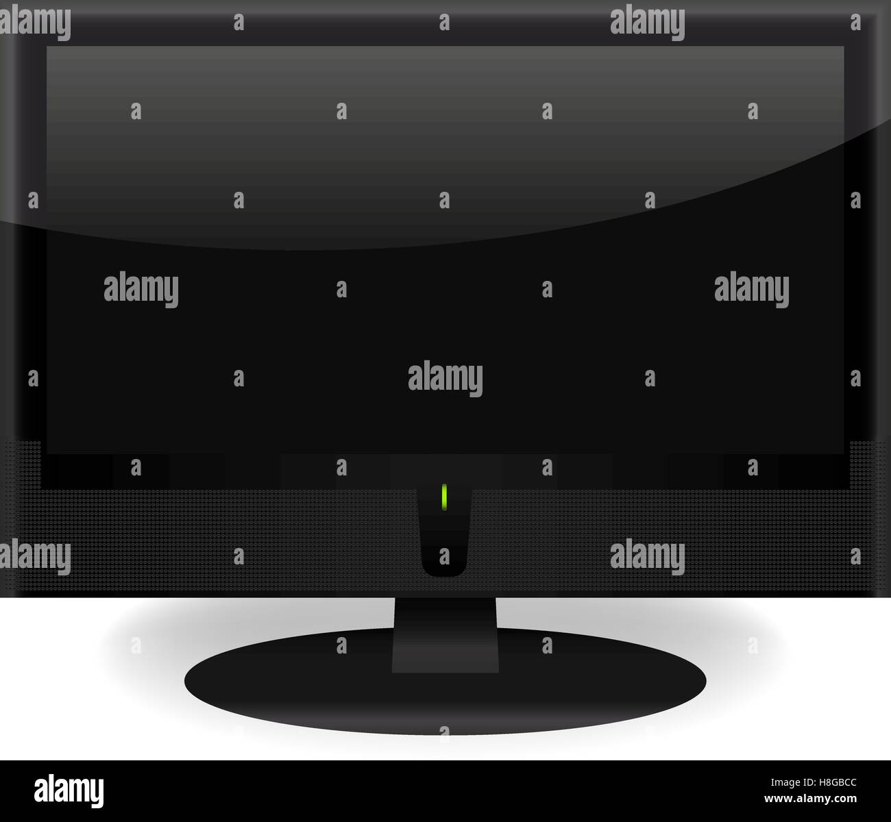Vector illustration of Computer monitor. Vector illustration Eps 10 ...