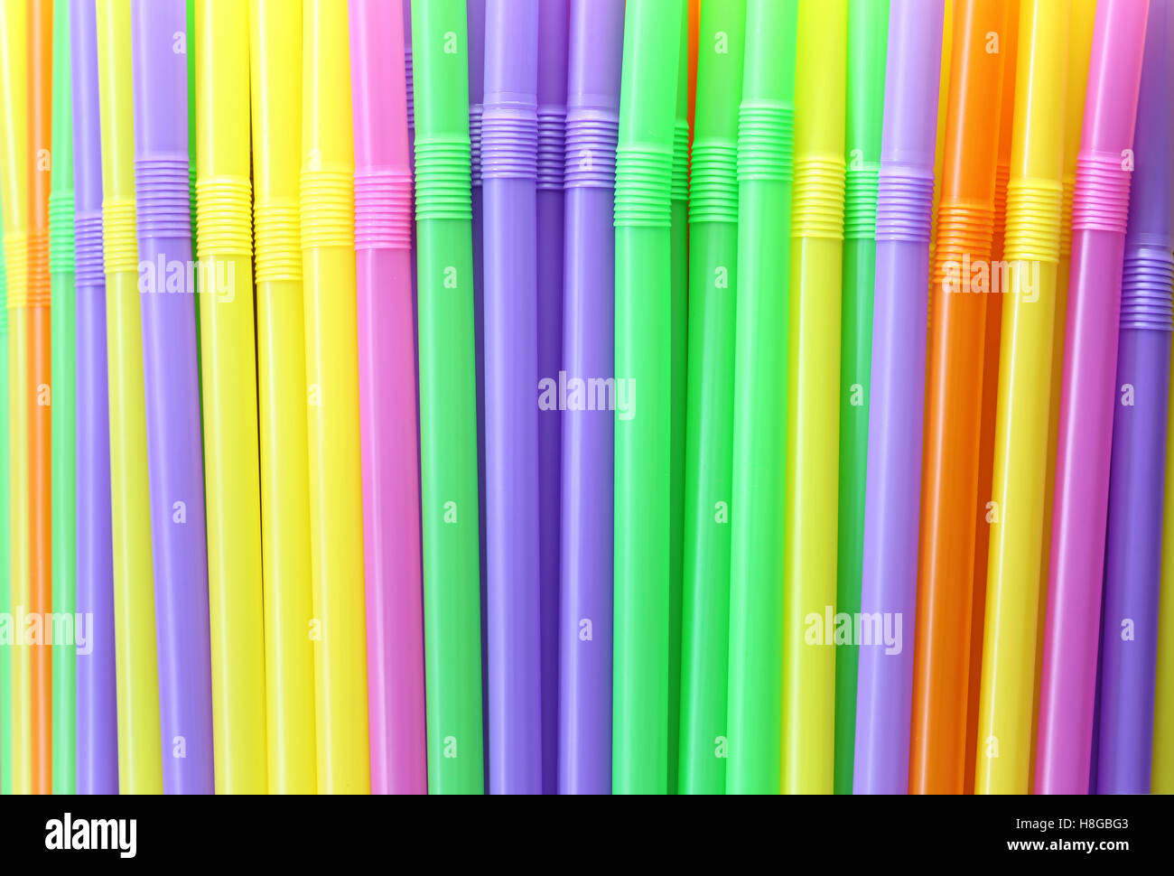 Drink tube of Colorful in abstract background for the design idea ...