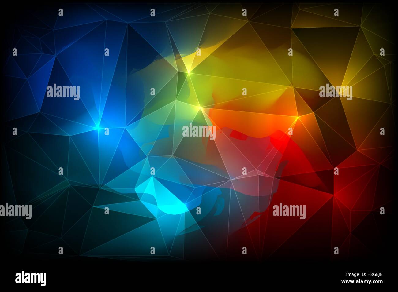 Colorful Abstract crystal background. Vector illustration Eps 10 Stock ...