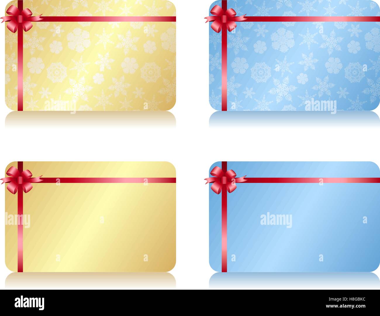 Christmas Gift Card. Vector illustration Eps 10 Stock Vector Image ...