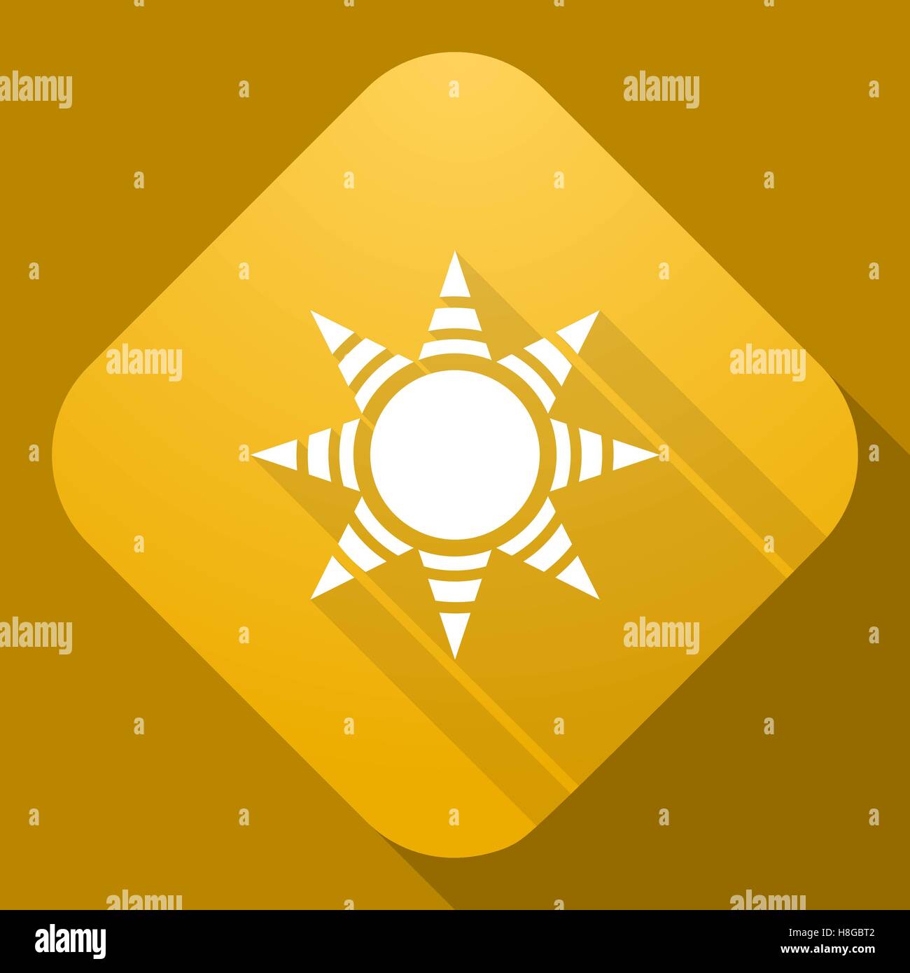 Icon of sun. Vector Illustration Eps 10 Stock Vector Image & Art - Alamy