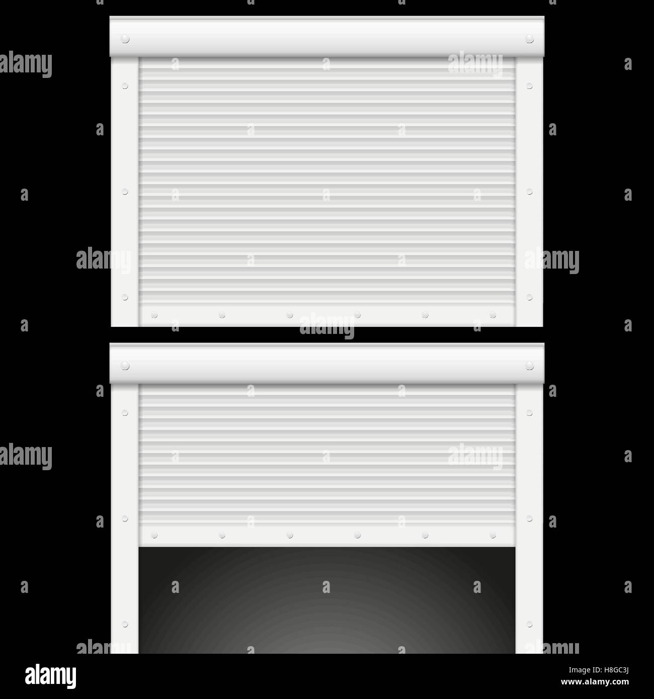 Roller Shutters High Resolution Stock Photography and Images - Alamy