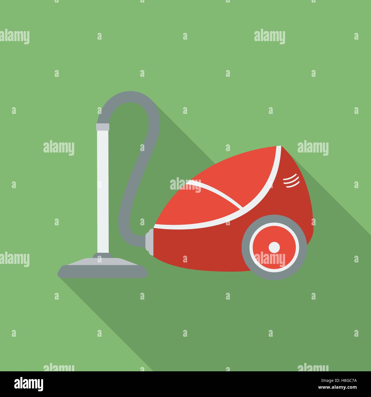 Electrical vacuum cleaner Stock Vector Images - Alamy