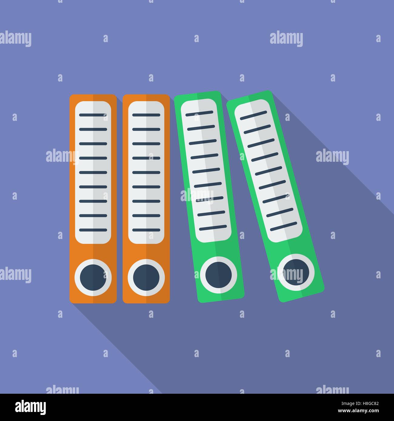 Folders icon hi-res stock photography and images - Alamy