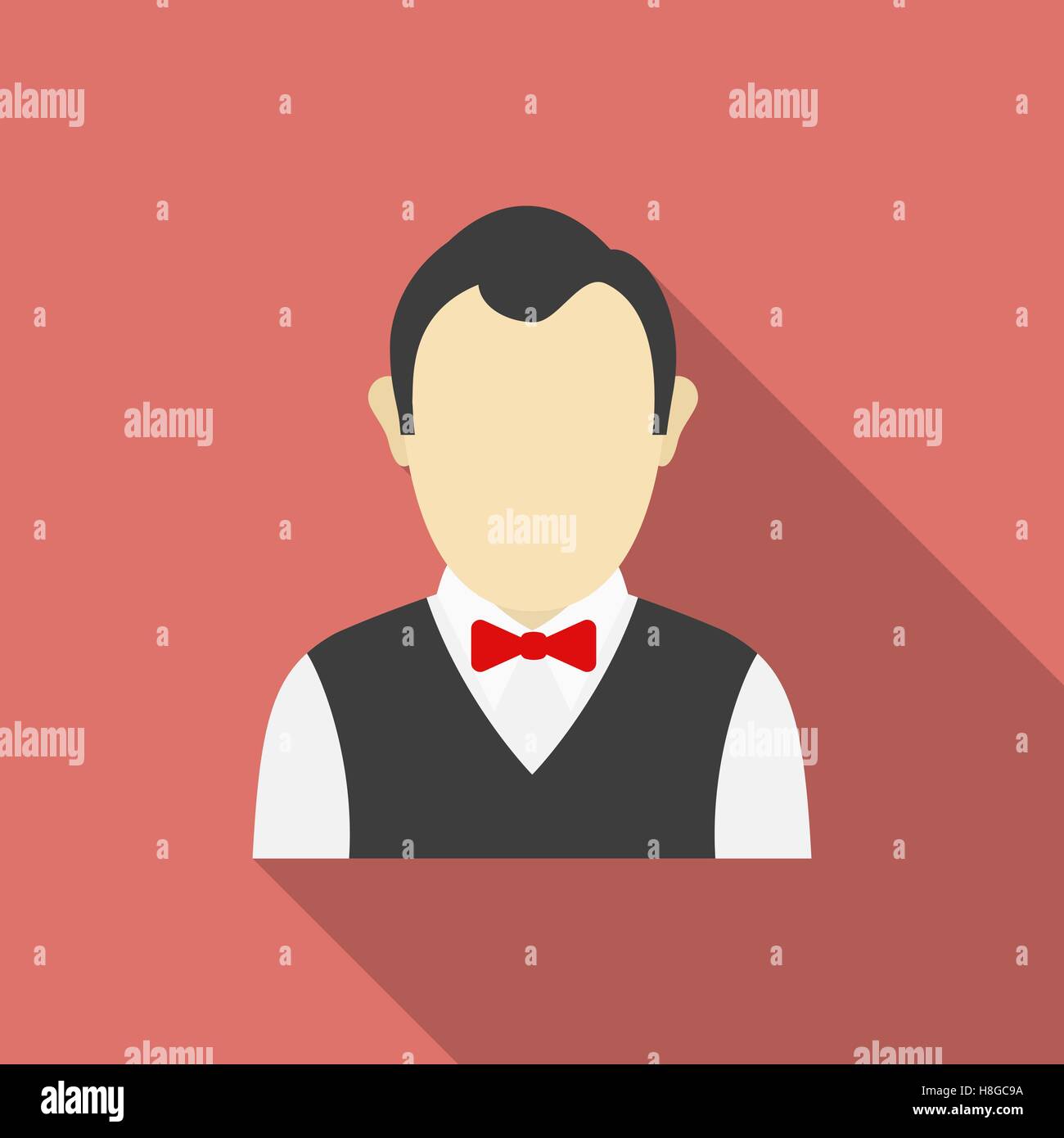 Croupier vector vectors hi-res stock photography and images - Alamy