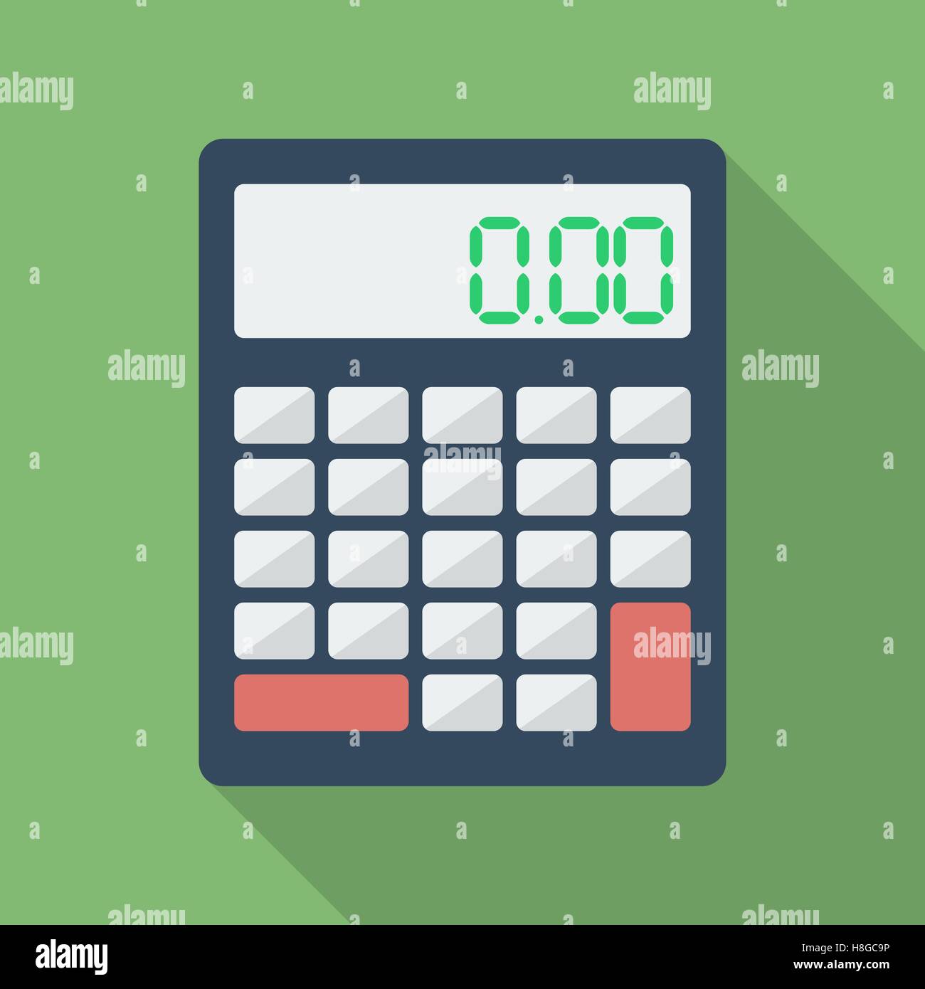 Modern calculator Stock Vector Images - Alamy