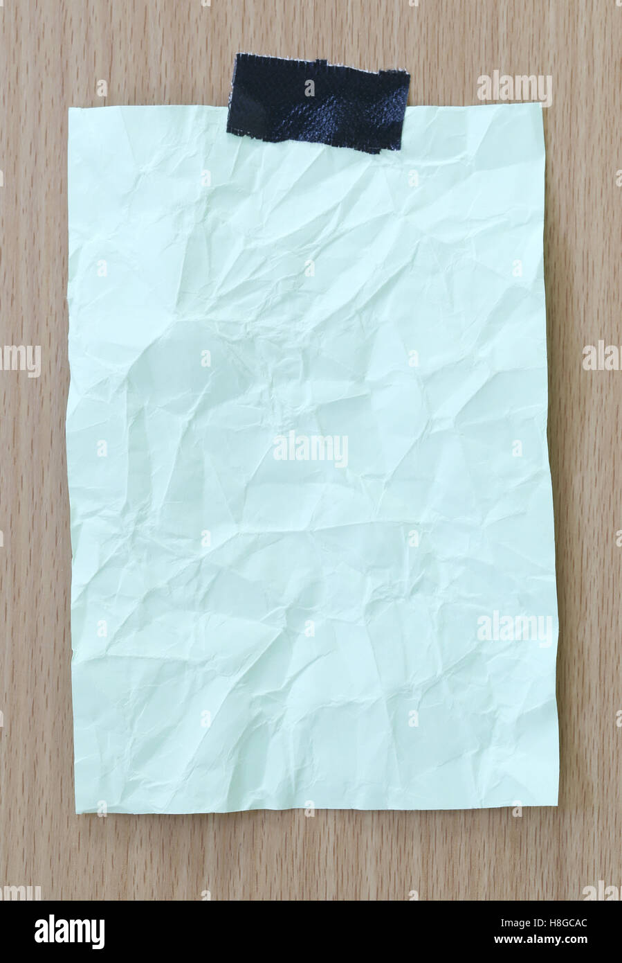 Wrinkled paper text background hi-res stock photography and images - Alamy