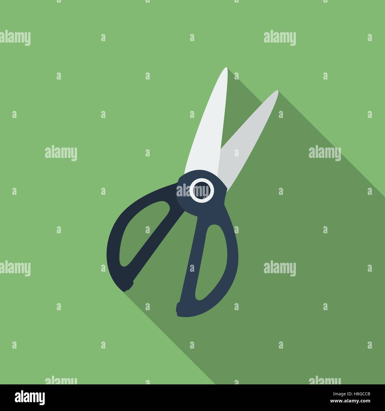 Kitchen scissors Stock Vector Images - Alamy