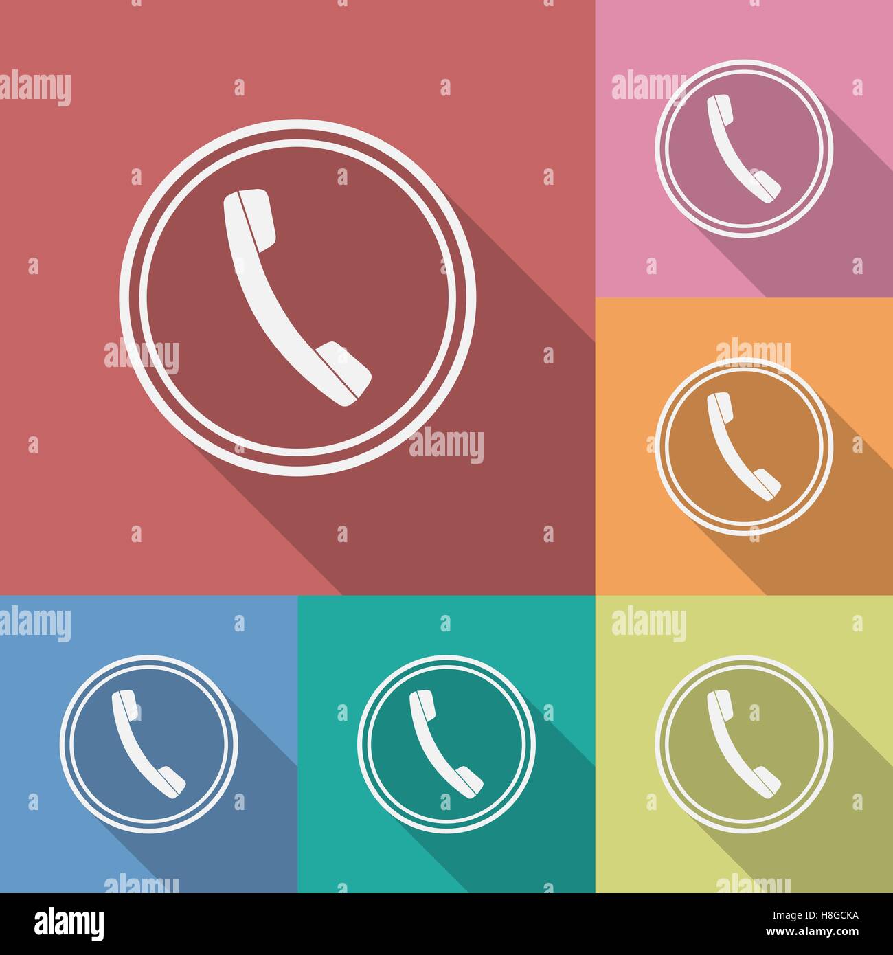 Classic old style telephone Stock Vector Images - Alamy