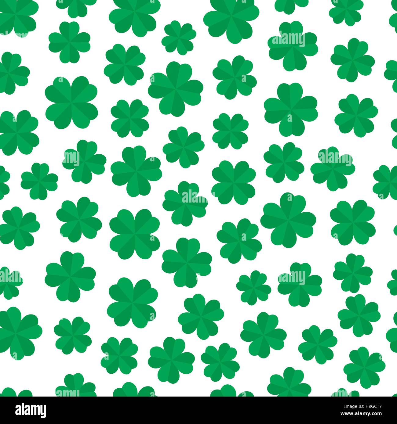 Four leaf clover seamless pattern Stock Vector Image & Art - Alamy