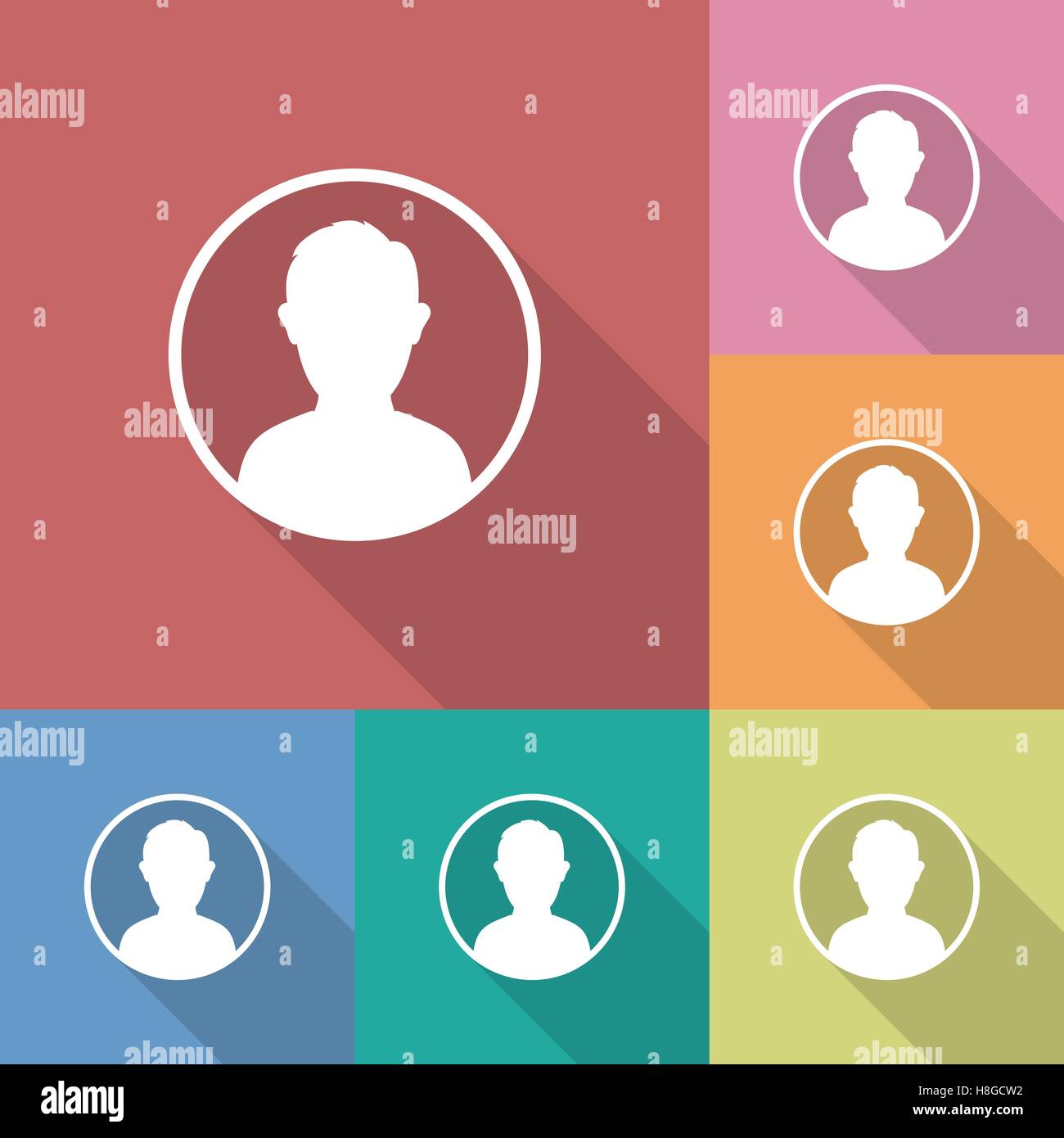 Avatar icon Stock Vector Images - Alamy