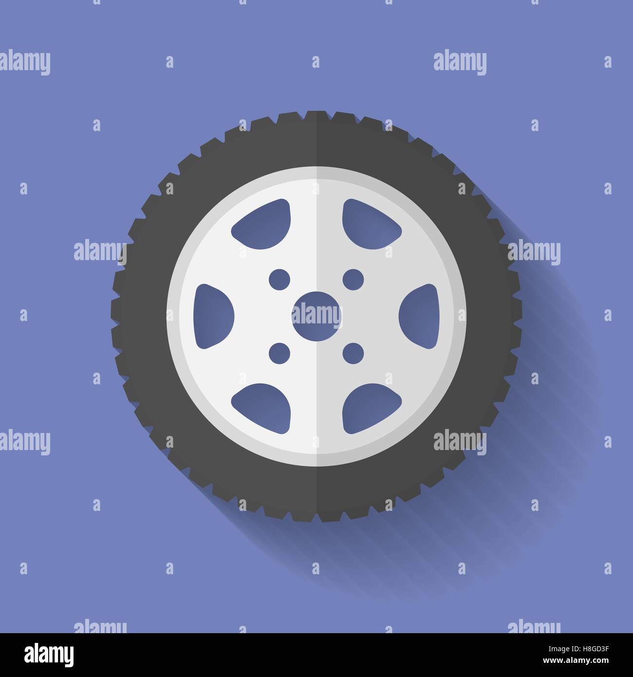 Steel wheel rim Stock Vector Images - Alamy