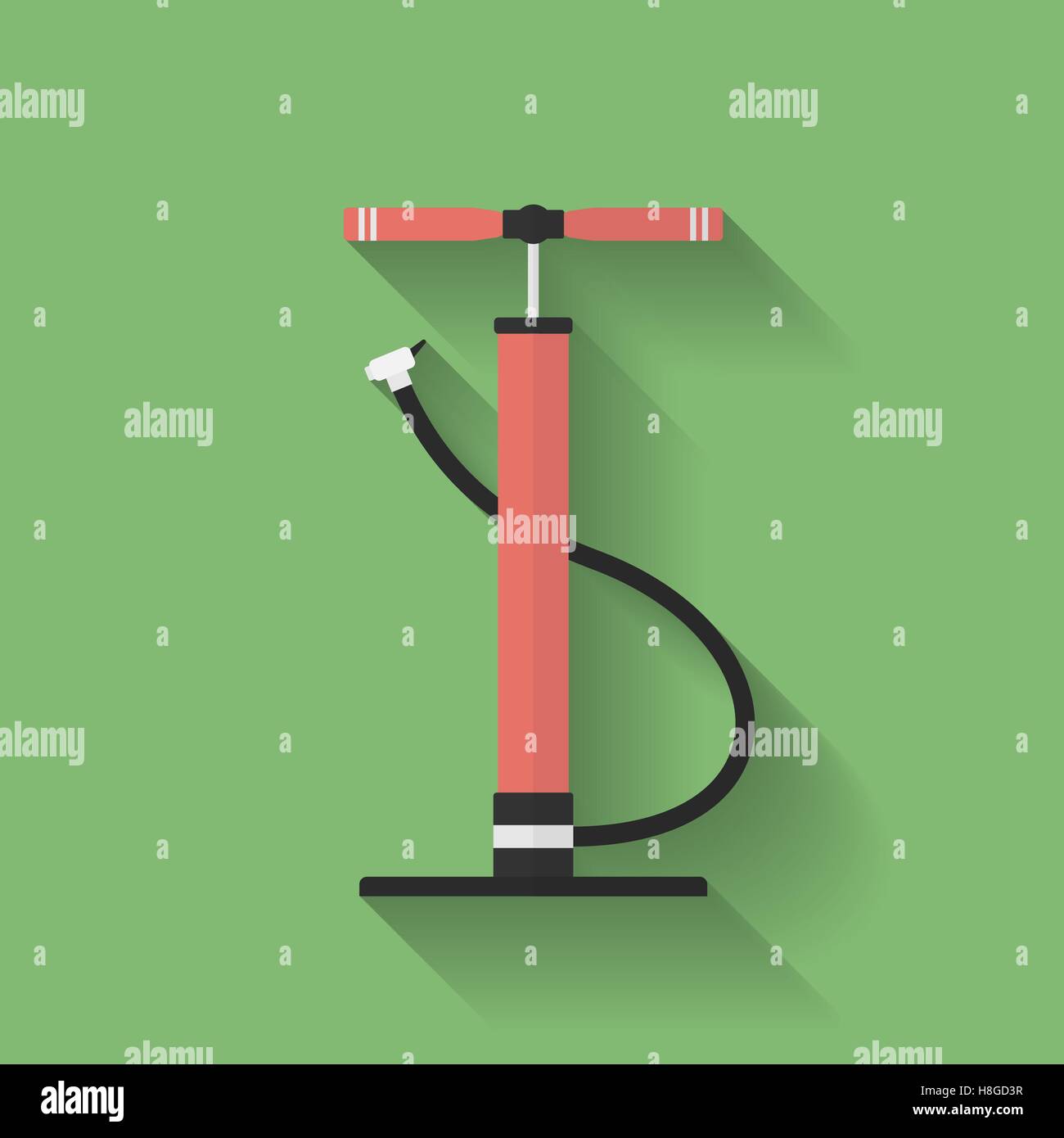 Car air pump icon. Flat style Stock Vector Image & Art - Alamy
