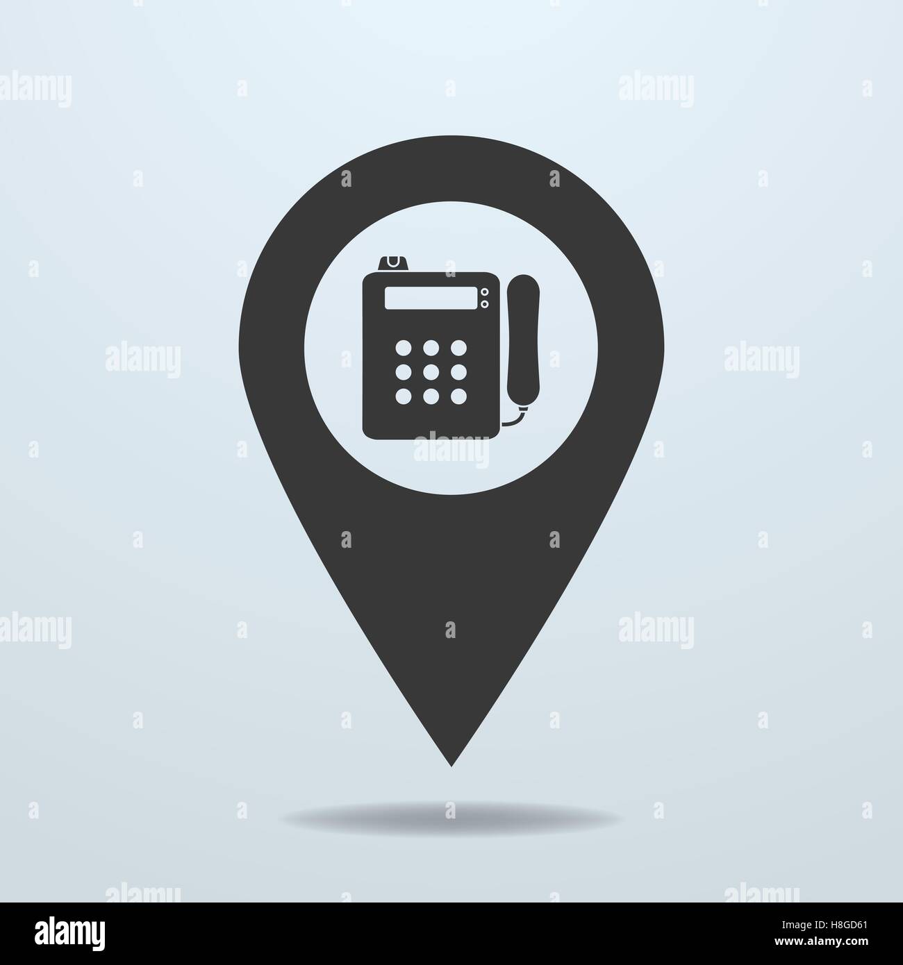 Payphone vector vectors hi-res stock photography and images - Alamy