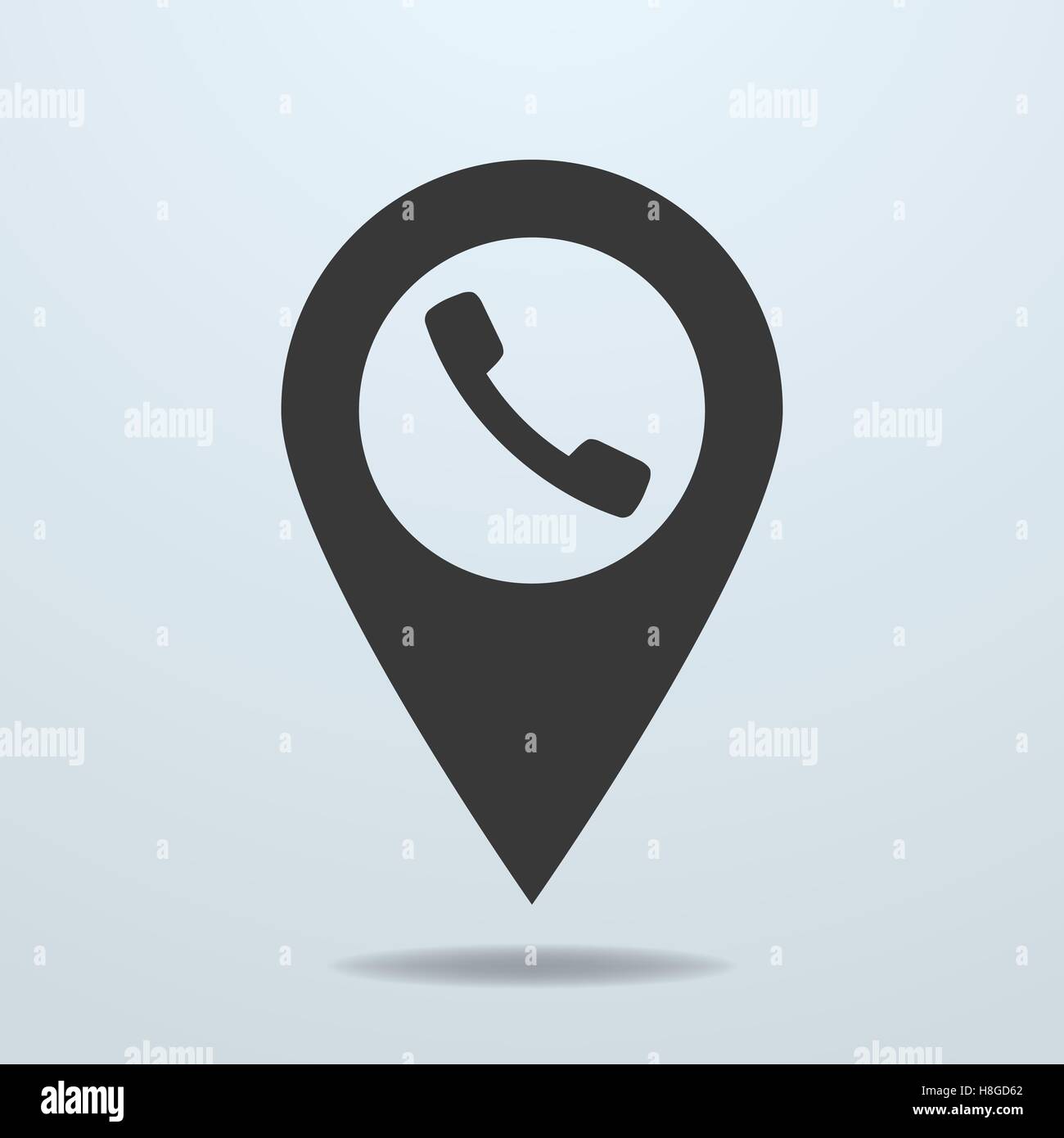 Phone symbol Stock Vector Images - Alamy