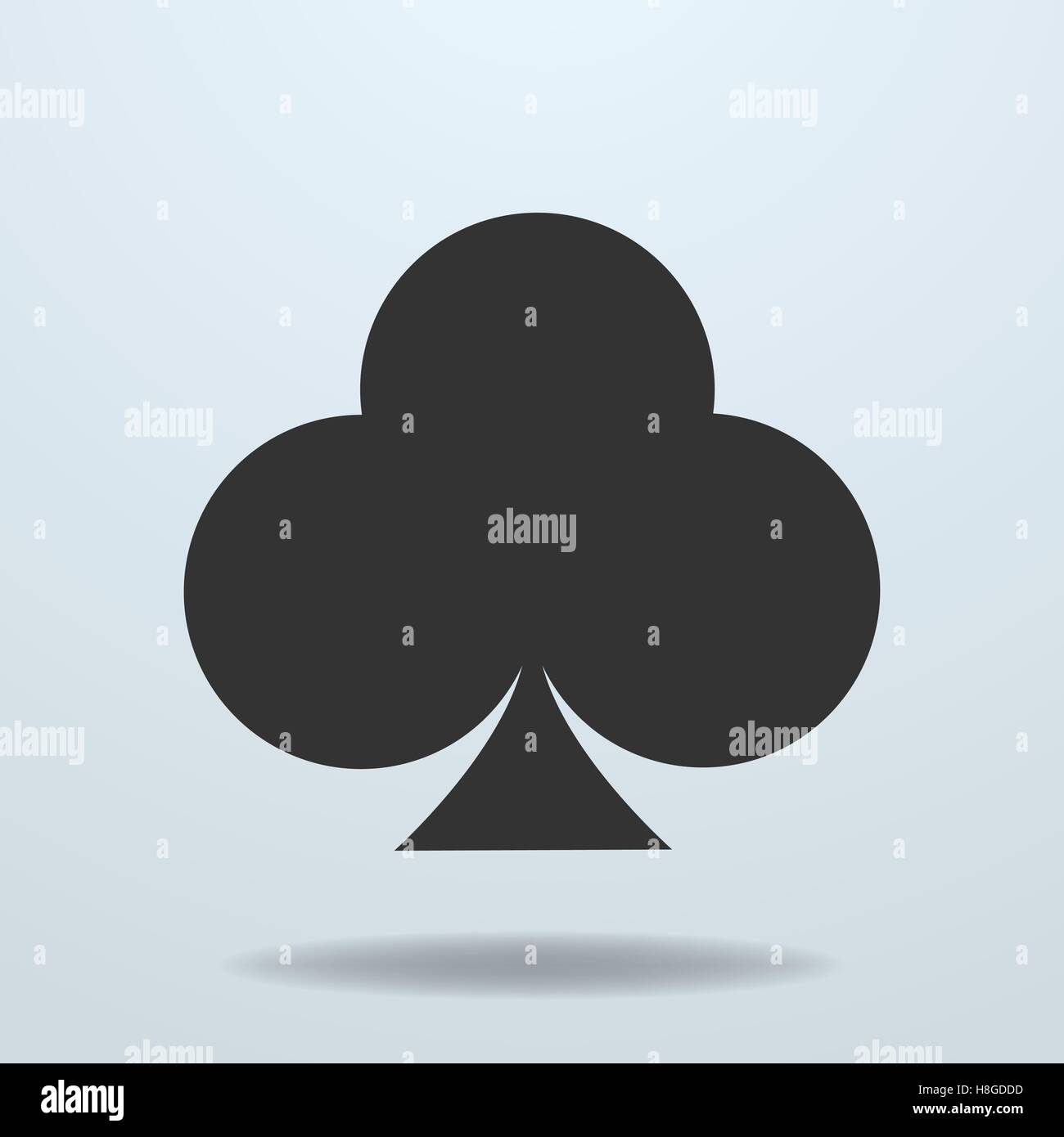 Suit of clubs Stock Vector Images - Alamy