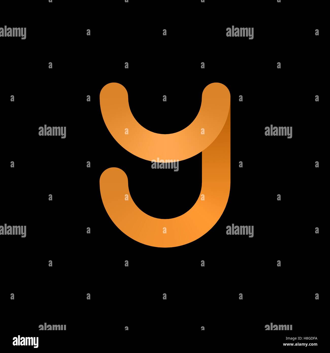 Logo templates of letter Y. Vector logotype letter Y Stock Vector Image ...