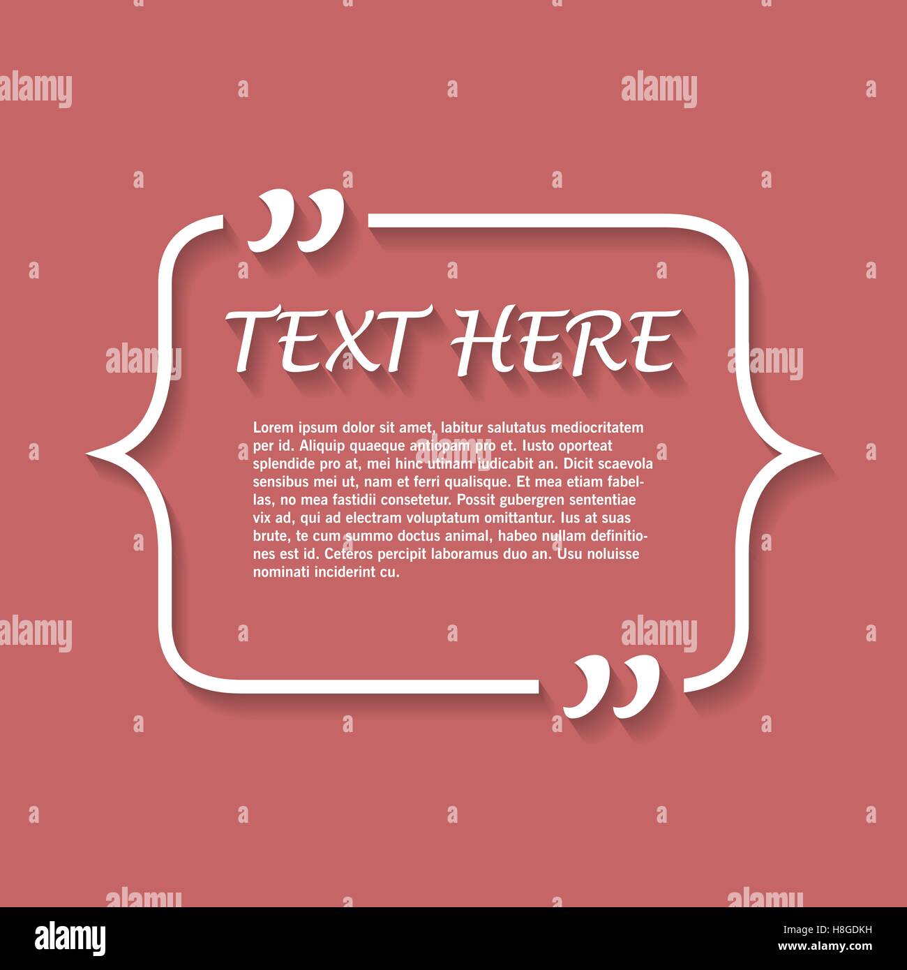 Quotation mark bubble icon quotes hi-res stock photography and images ...
