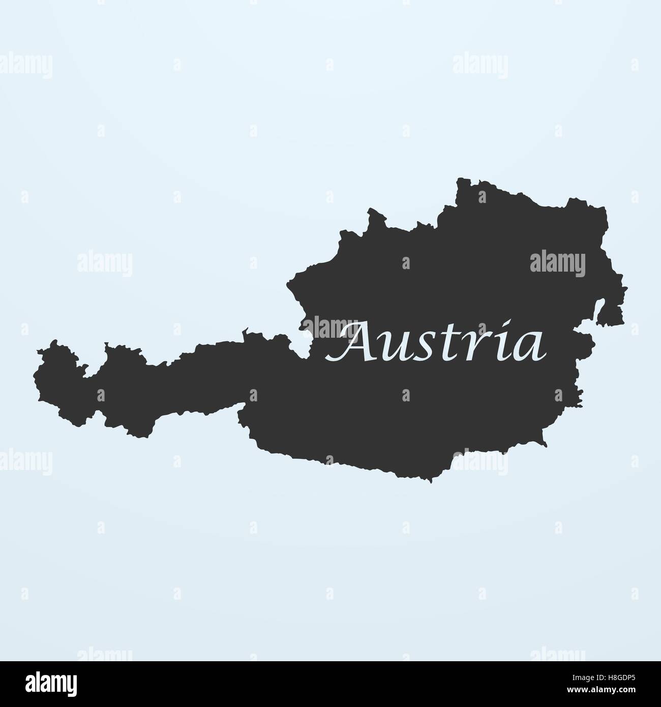 Vienna austria europe map Stock Vector Images - Alamy