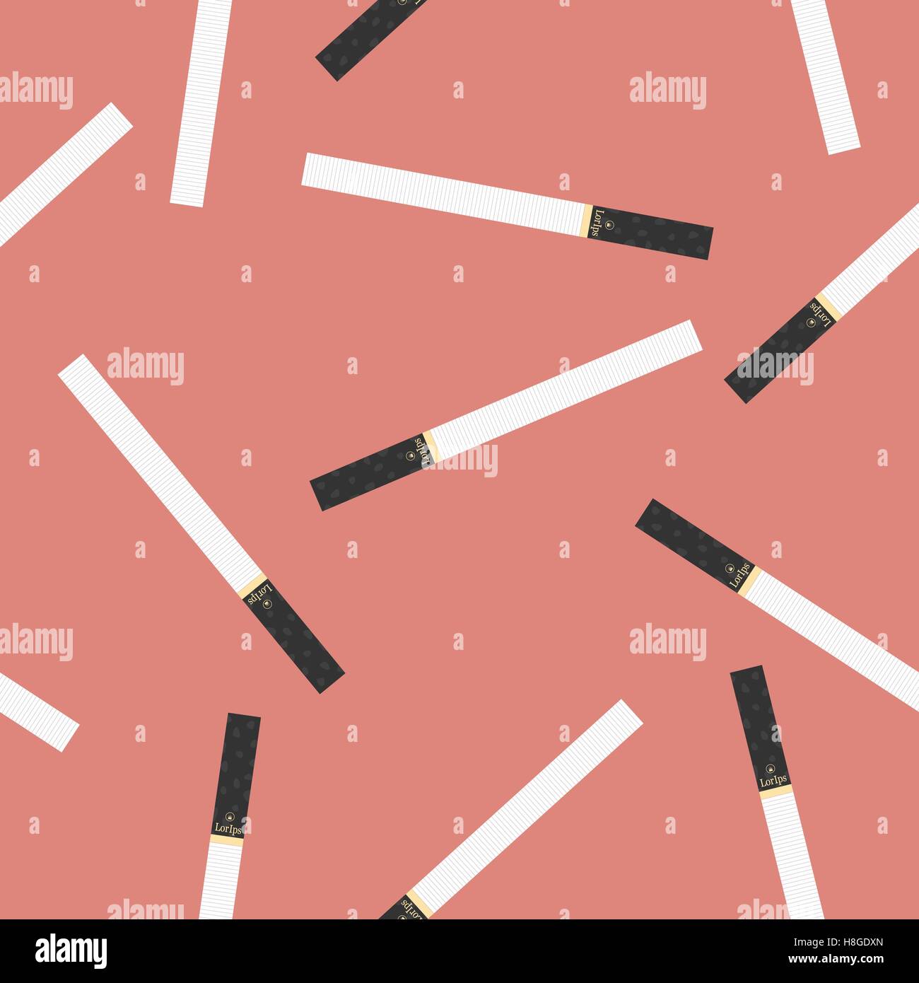 Seamless pattern from cigarettes Stock Vector Image & Art - Alamy