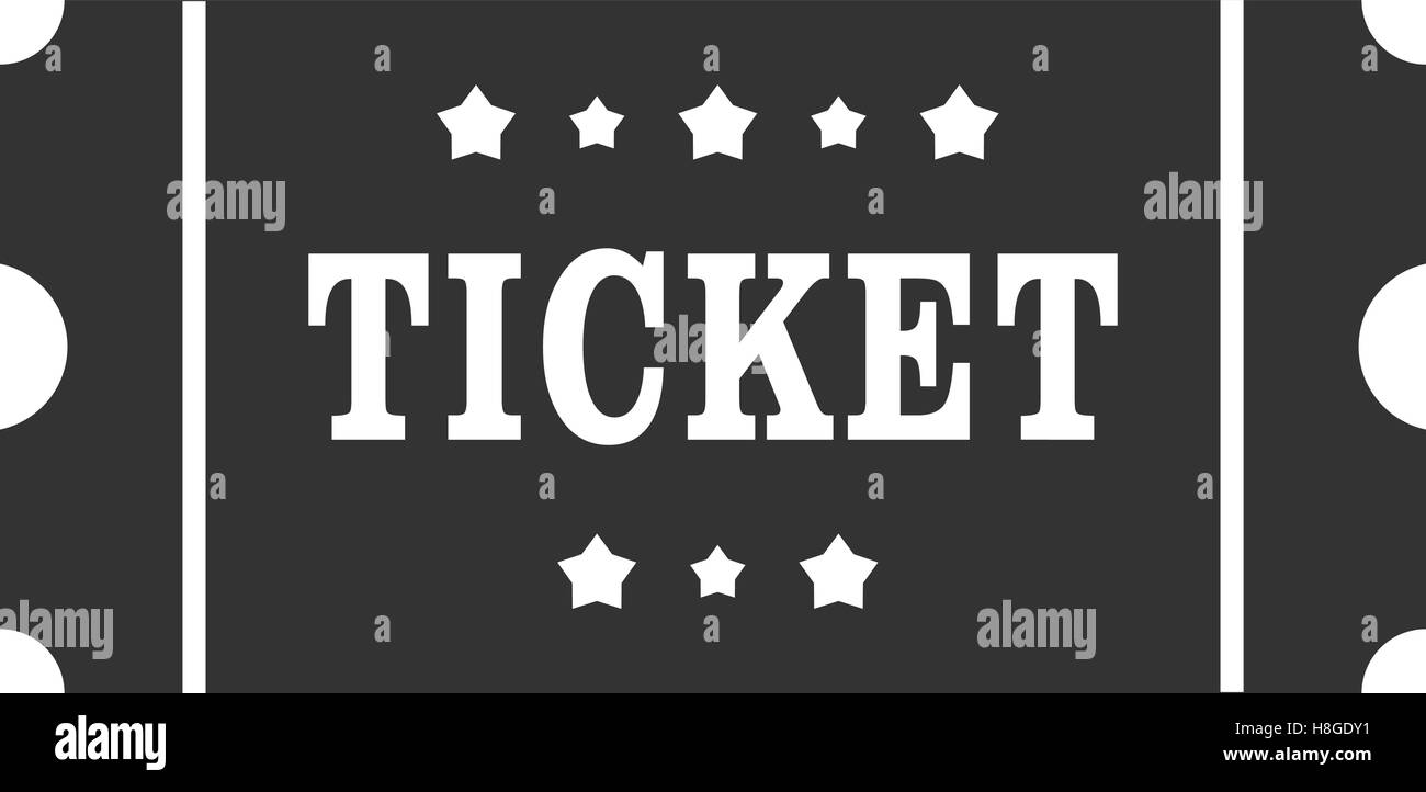 Admission ticket concert Black and White Stock Photos & Images - Alamy
