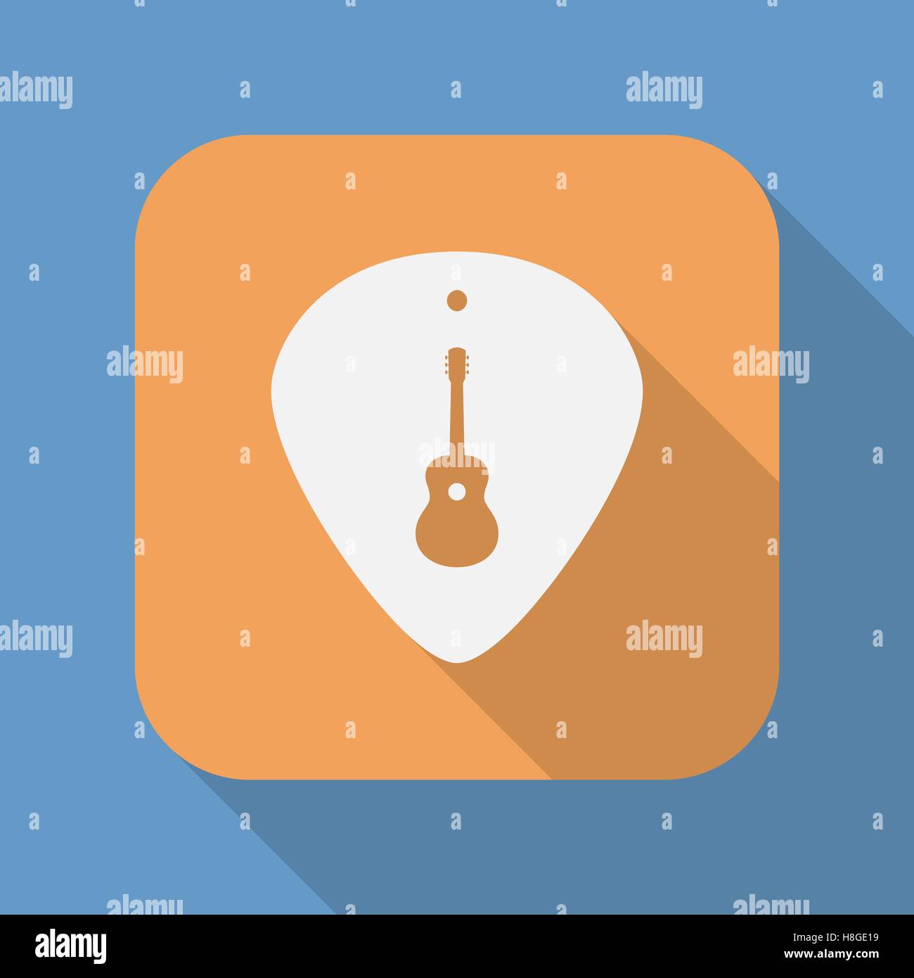 Plectrum shape Stock Vector Images - Alamy