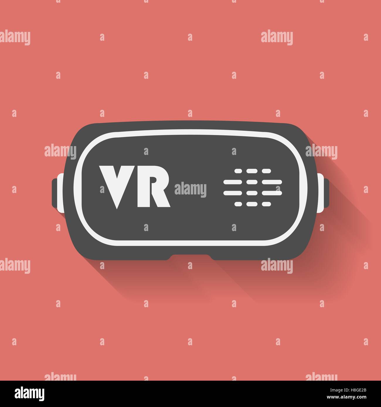 Visor mask Stock Vector Images - Alamy