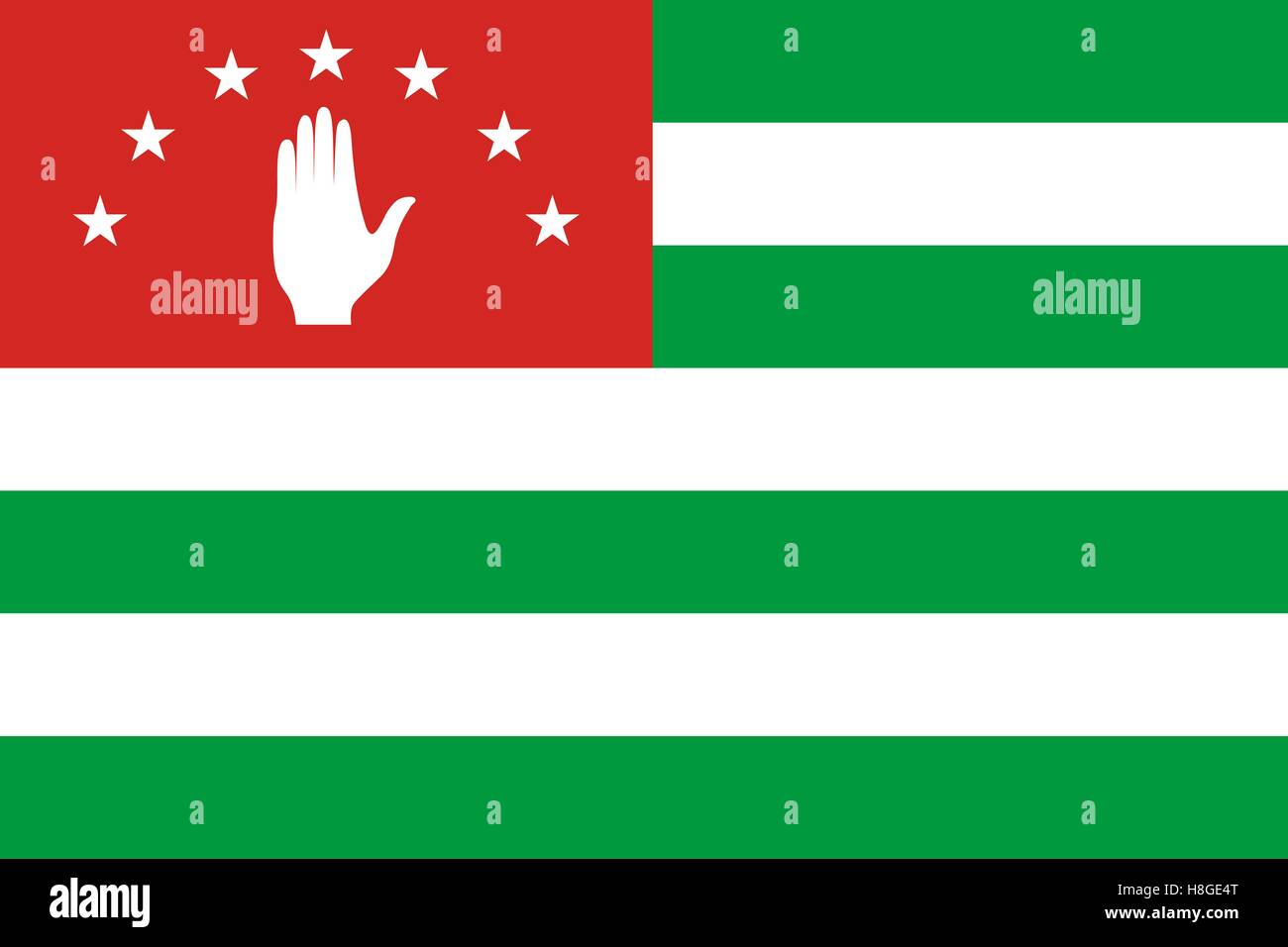 Flag abkhazia Stock Vector Images - Alamy
