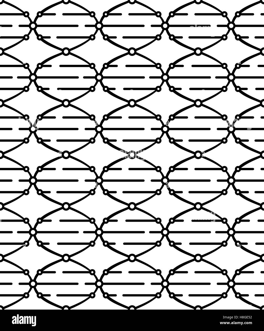 Seamless vector pattern dna Black and White Stock Photos & Images - Alamy