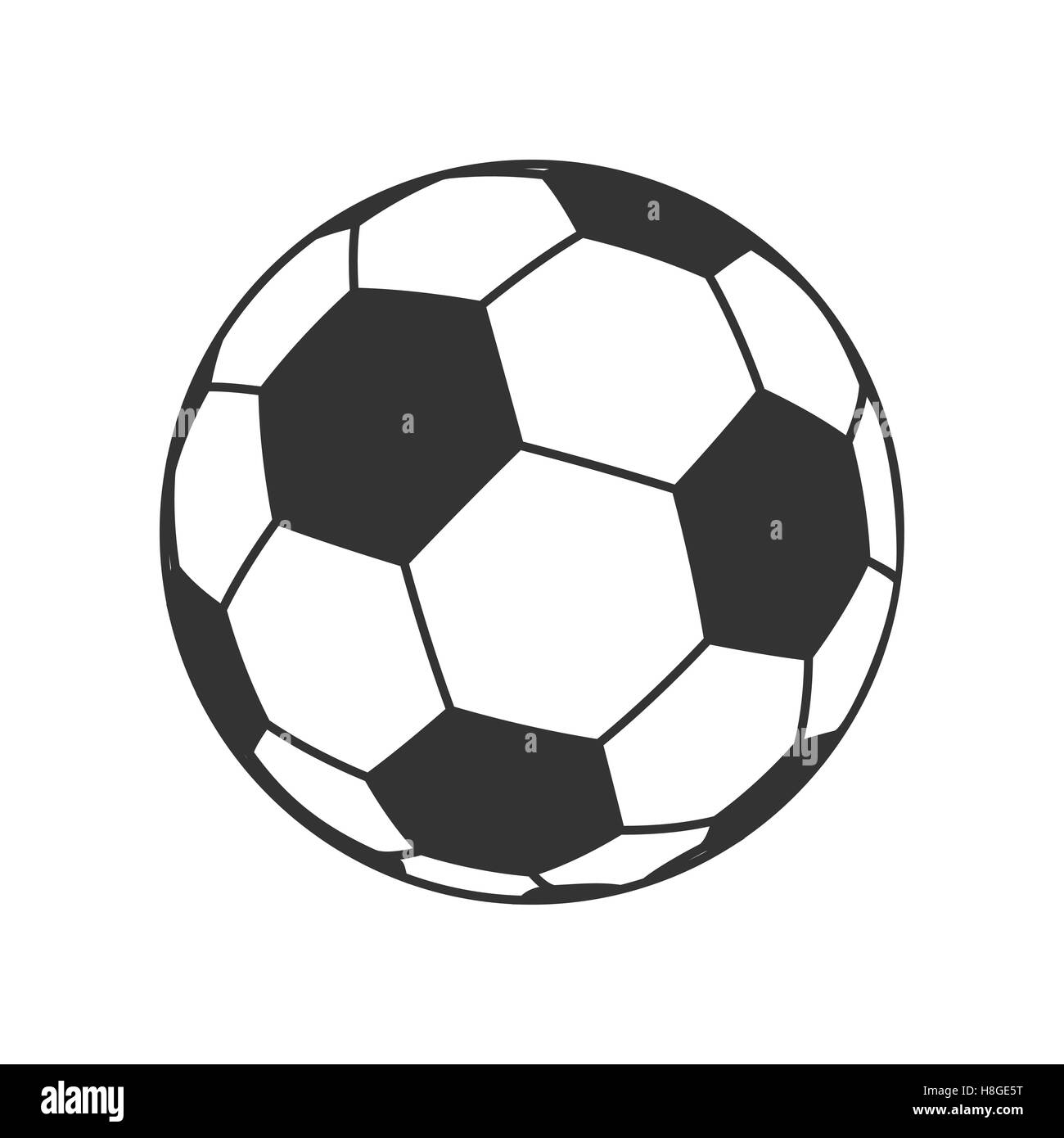 Classic icon sport football Black and White Stock Photos & Images - Alamy