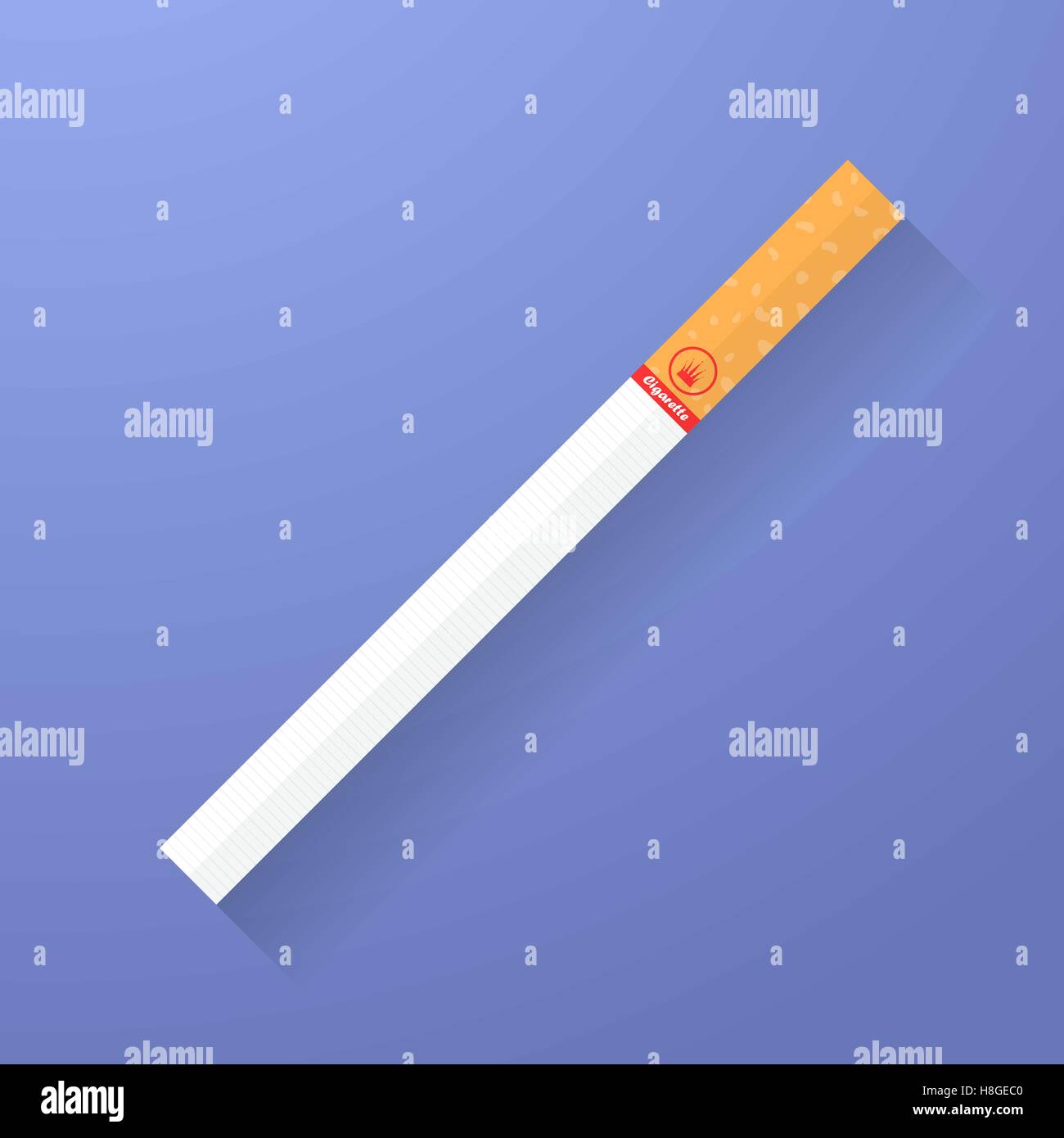 Icon of cigarette. Smoking symbol Stock Vector Image & Art - Alamy