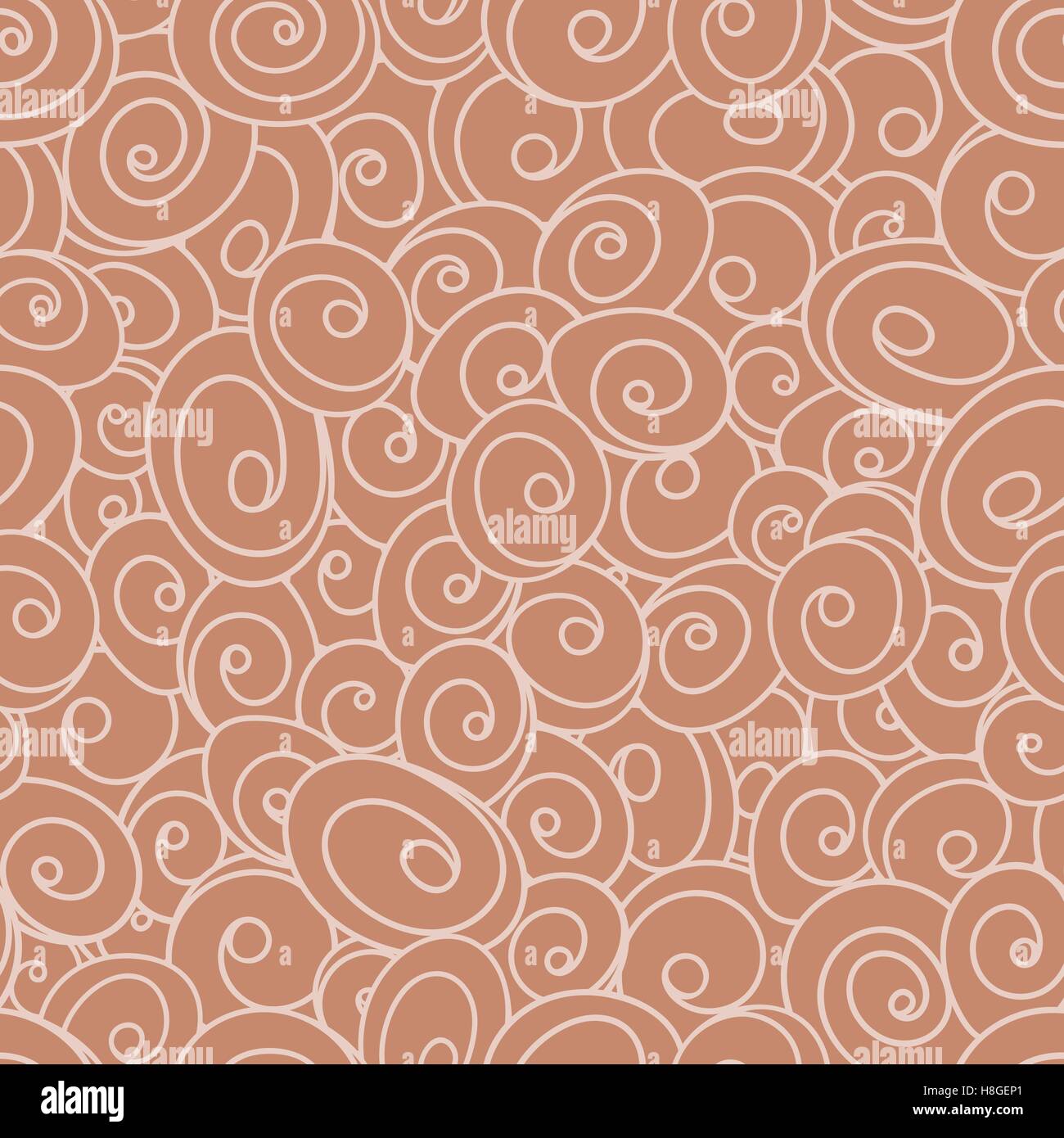 Seamless pattern from circles, spirals Stock Vector Image & Art - Alamy