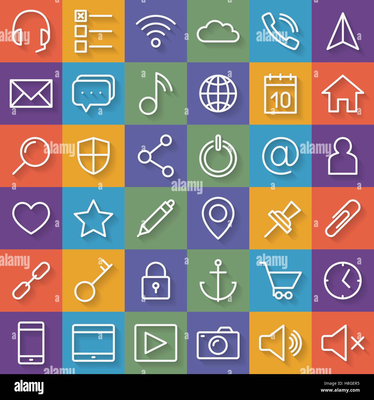 Websites Stock Vector Images - Alamy