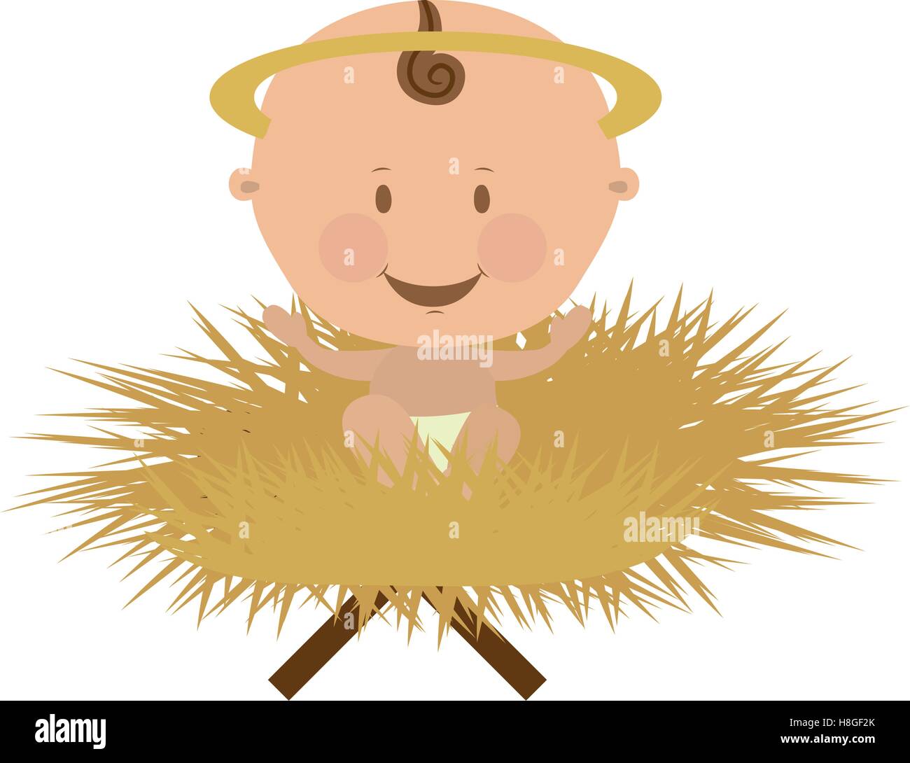 baby jesus holy family icon image vector illustration design Stock ...