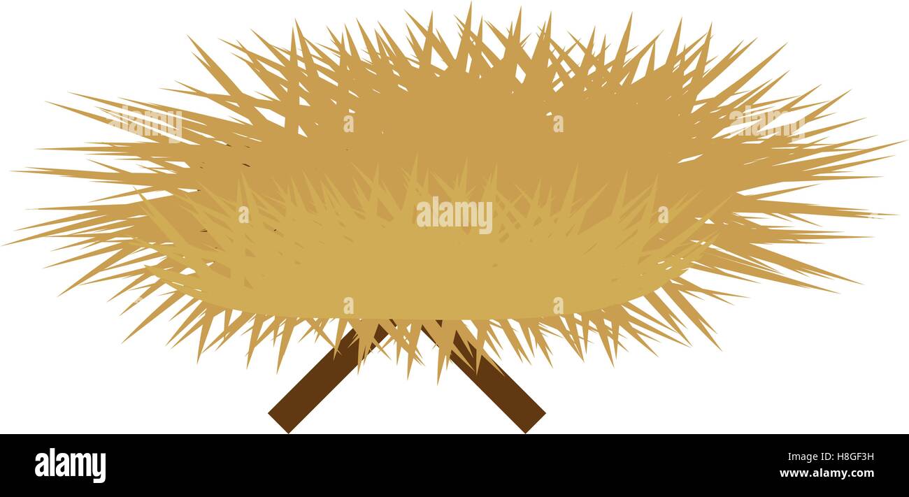 Hanging haystack Stock Vector Images - Alamy