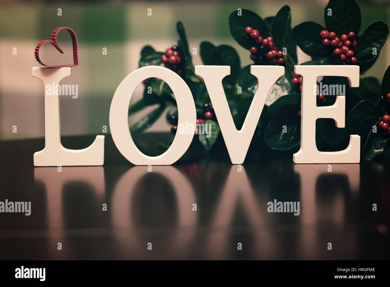 love shape text letter Stock Photo - Alamy