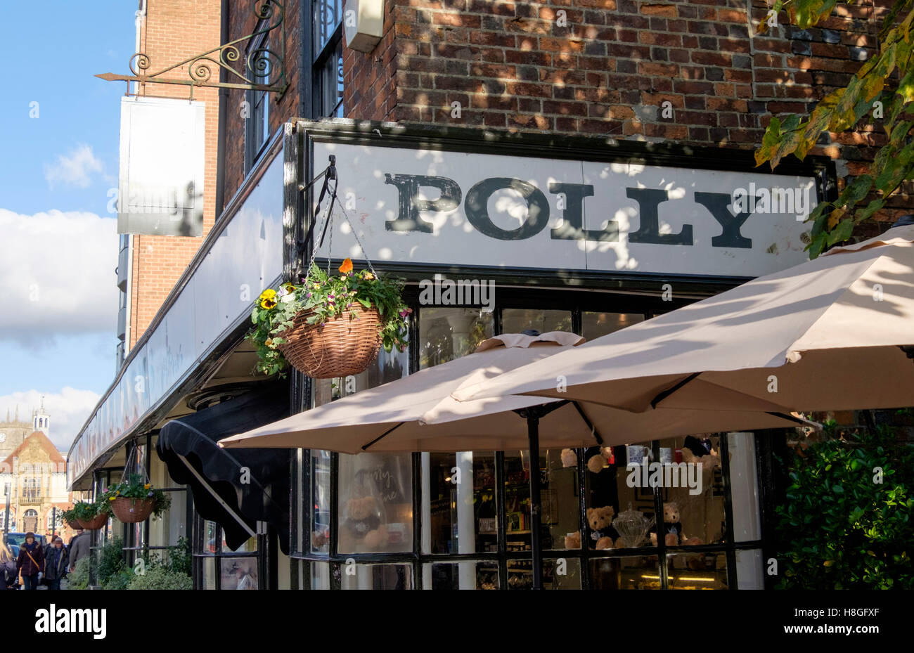 Marlborough a small town in Wiltshire England UK Folly Cafe Stock Photo ...