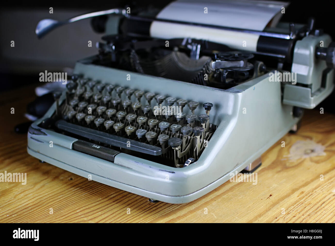 retro typewriter letter Stock Photo - Alamy