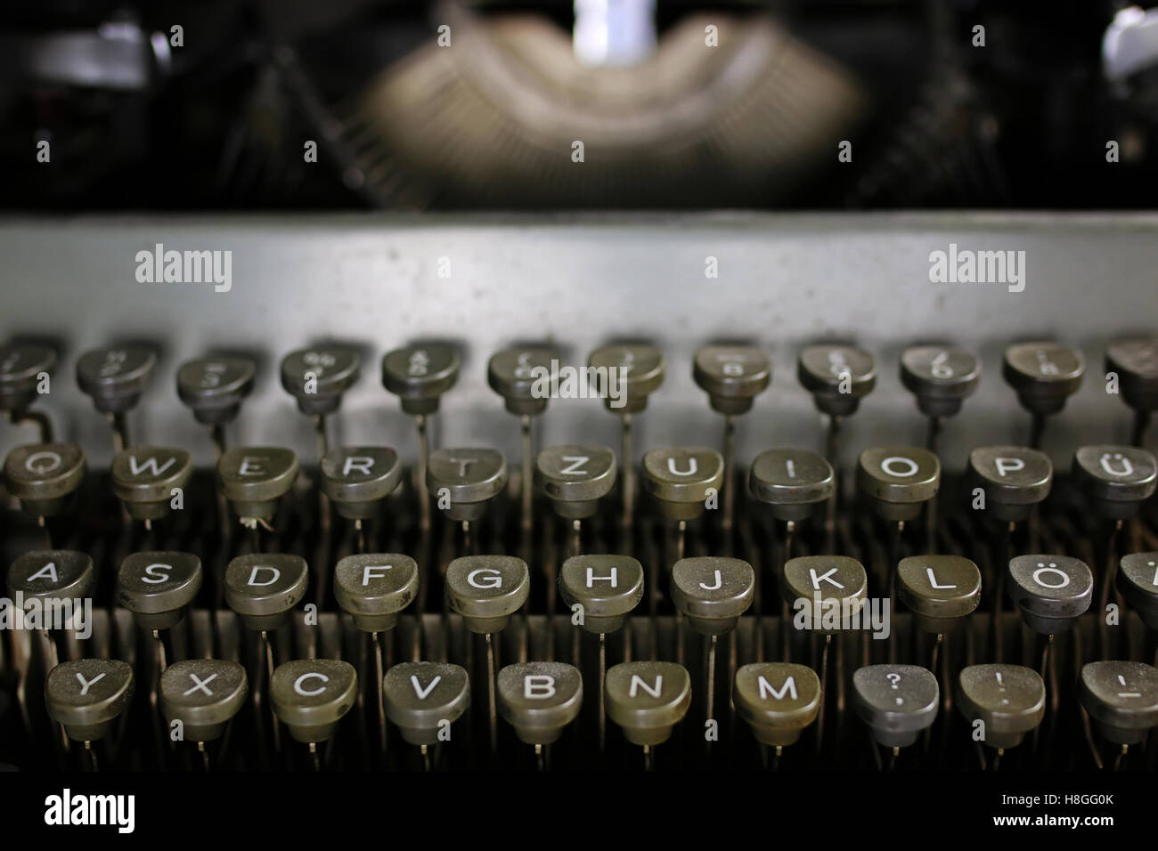 retro typewriter letter Stock Photo - Alamy