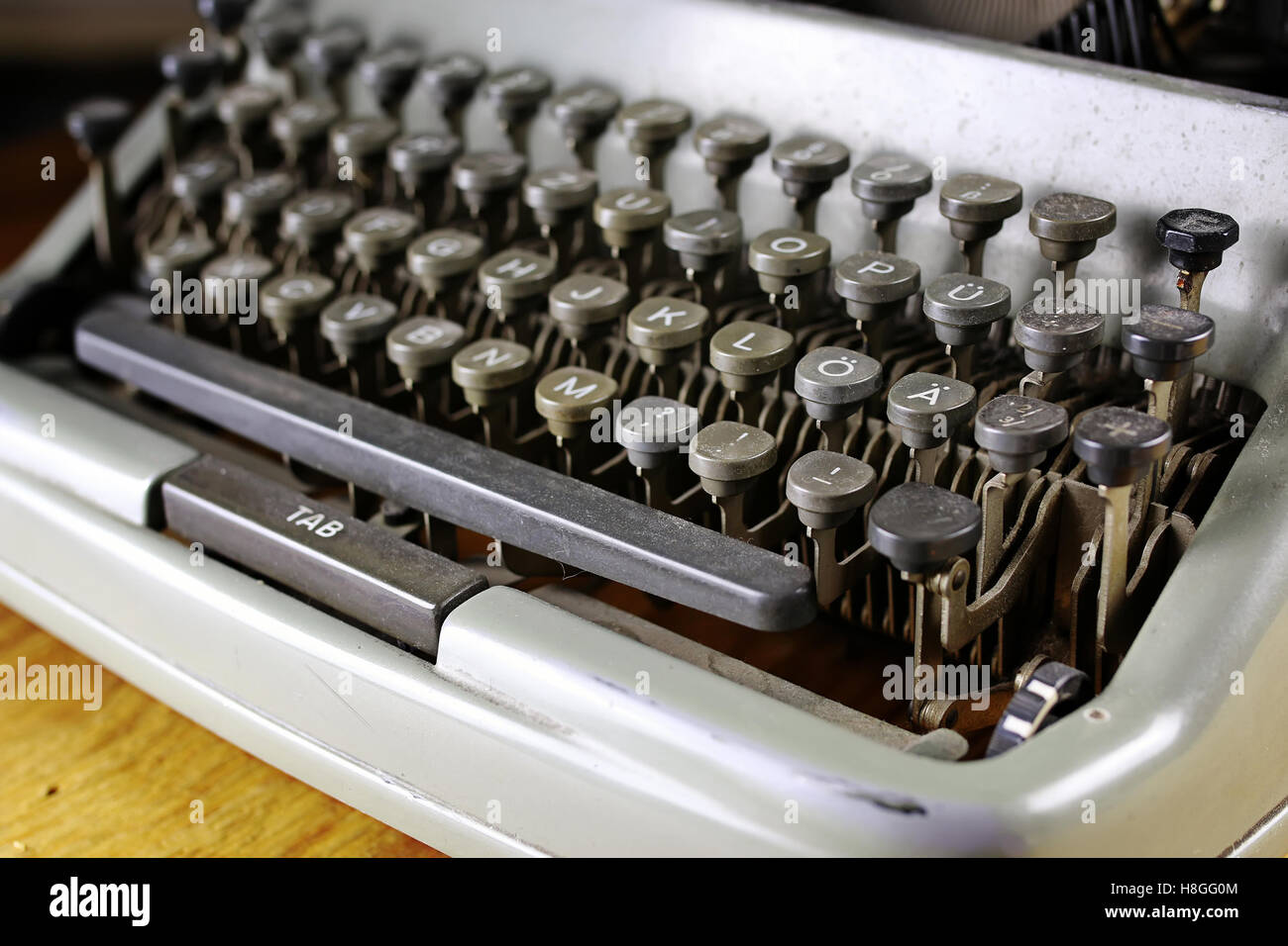 retro typewriter letter Stock Photo - Alamy