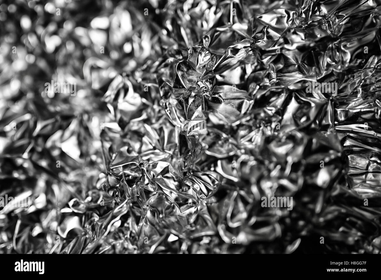 crumpled silver background Stock Photo - Alamy