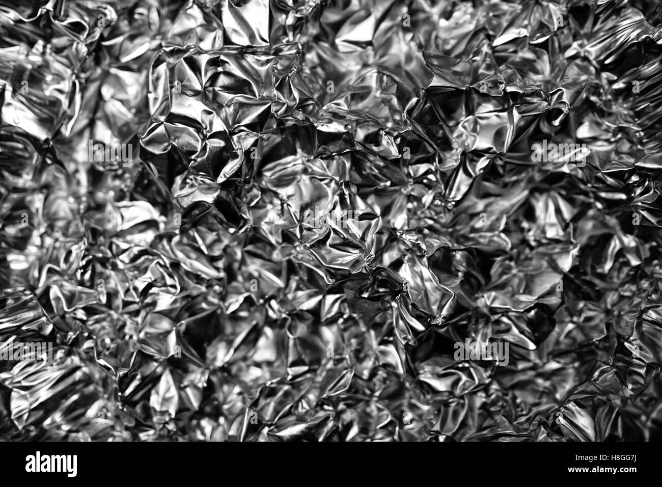 crumpled silver background Stock Photo - Alamy